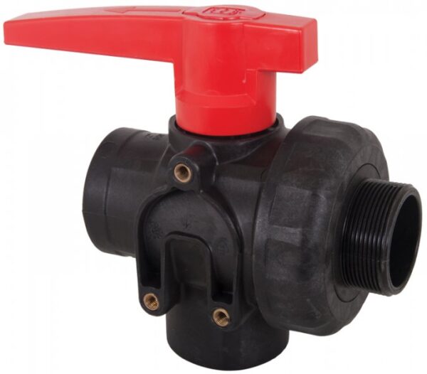 3 Way Ball Valve - L Port - Steam Pressure Washer Services Ltd