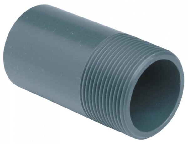 Barrel Nipple Plain x Male Thread - Steam Pressure Washer Services Ltd