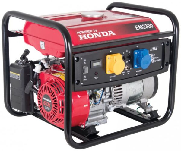 Honda EM2300 AVR Generator - Steam Pressure Washer Services Ltd