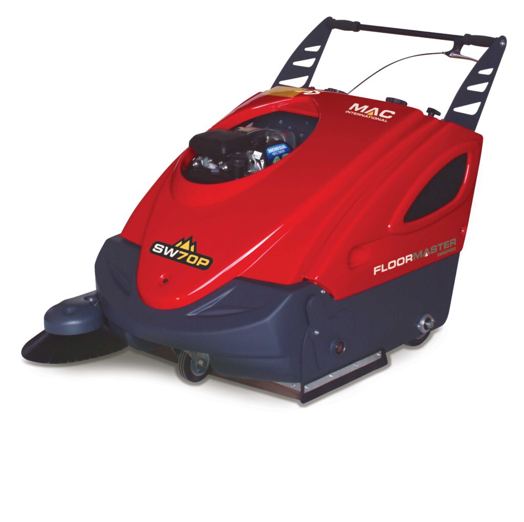 MAC SW70P Pedestrian Sweeper - Steam Pressure Washer Services Ltd